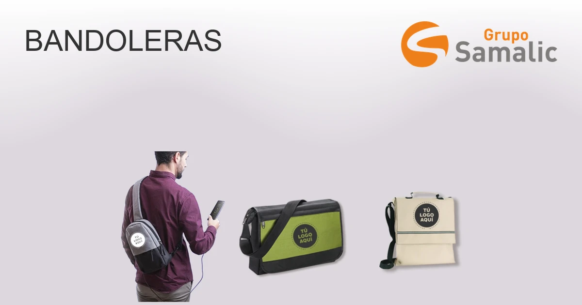 Bandoleras personalizadas y listas para usar
